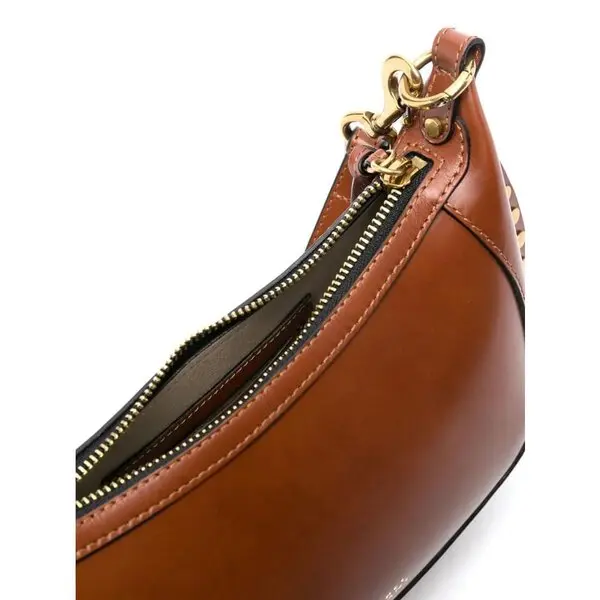 Isabel Marant Étoile Calfskin Leather Oskan Shoulder Bag