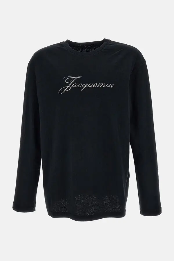 Jacquemus Long Sleeve Logo T-shirt - Multicolor