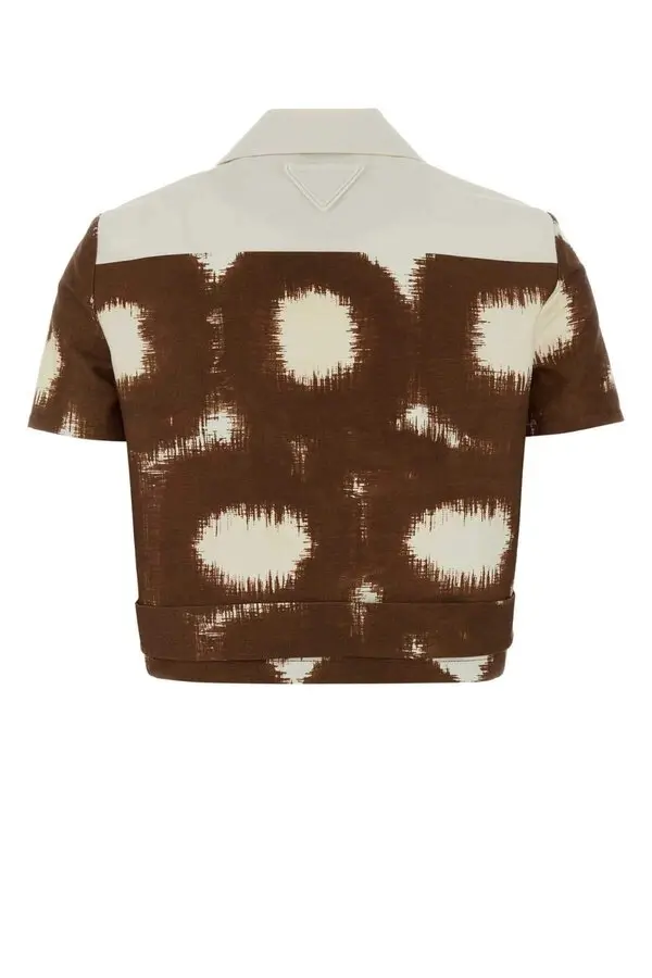 Prada Printed Cotton Shirt