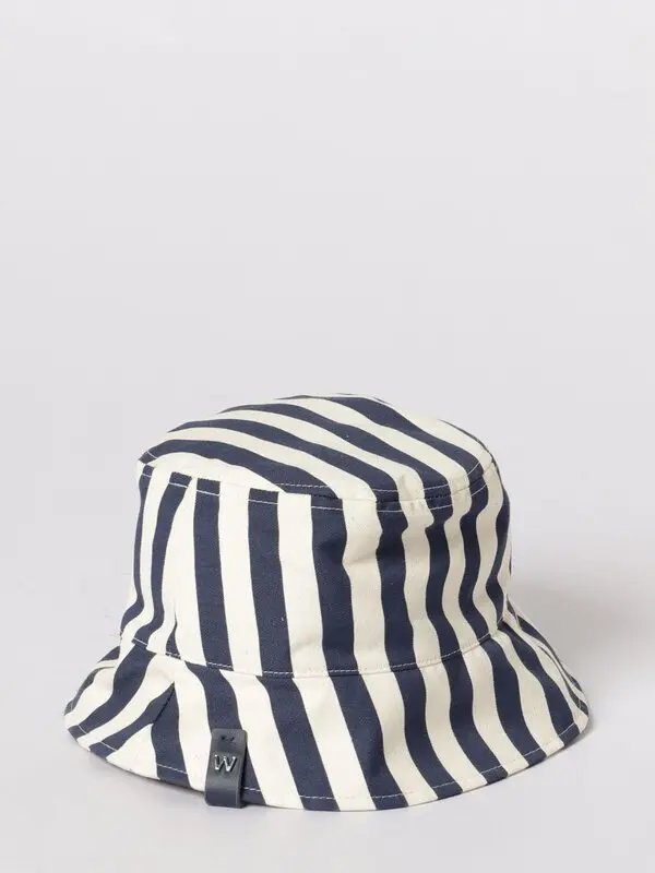 Max Mara Striped Cotton Blend Bucket Hat - Multicolor