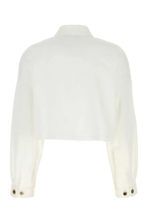 Prada White Twill Jacket