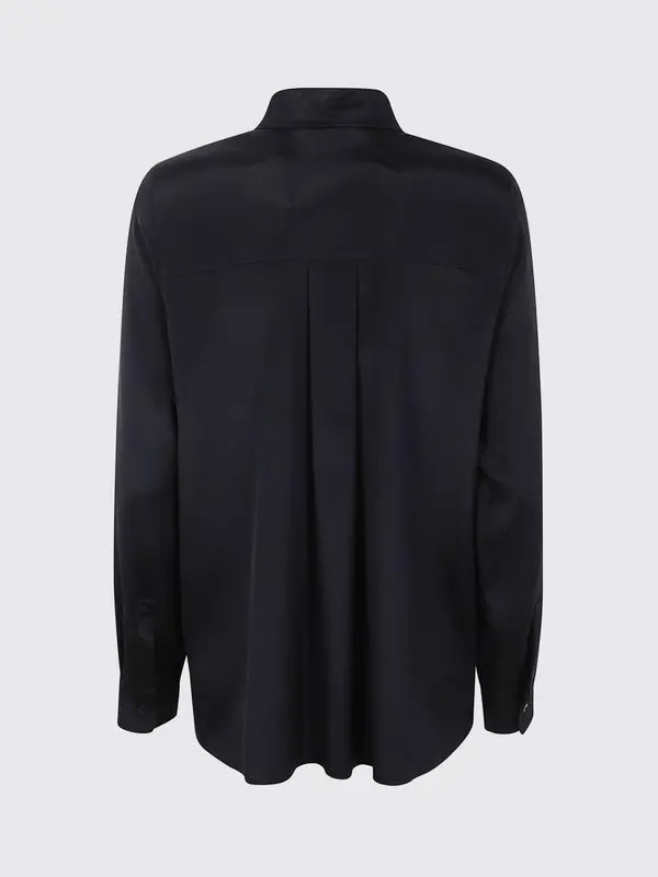 Max Mara Silk Blend Button Up Shirt