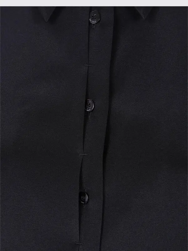Max Mara Silk Blend Button Up Shirt