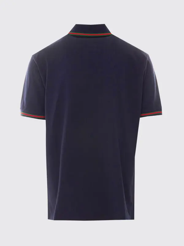 Gucci Web Cotton Polo Shirt