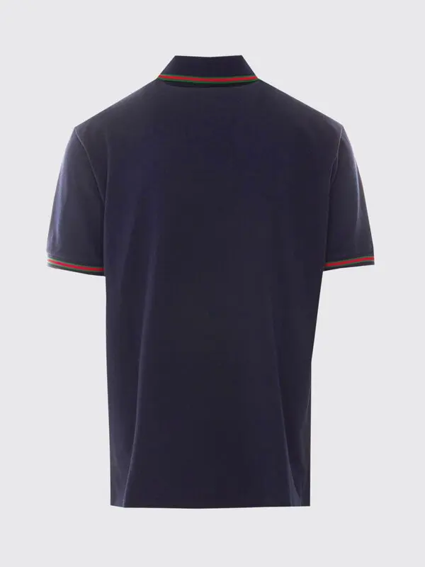 Gucci Web Cotton Polo Shirt