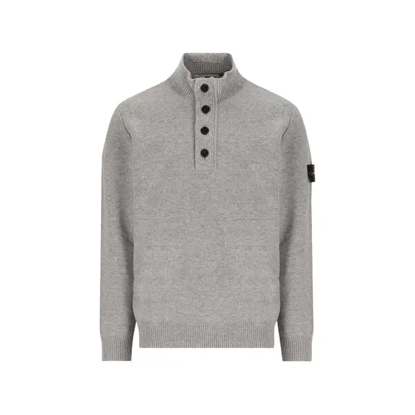 Stone Island Grey Sweaters & Knitwear Jumpers