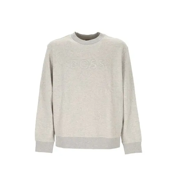 BOSS Grey Sweaters & Knitwear Sweatshirts