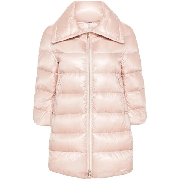 Herno Quilted Coat - Pink