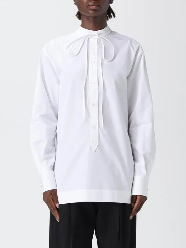 Gucci Cotton Long Sleeve Shirt - White