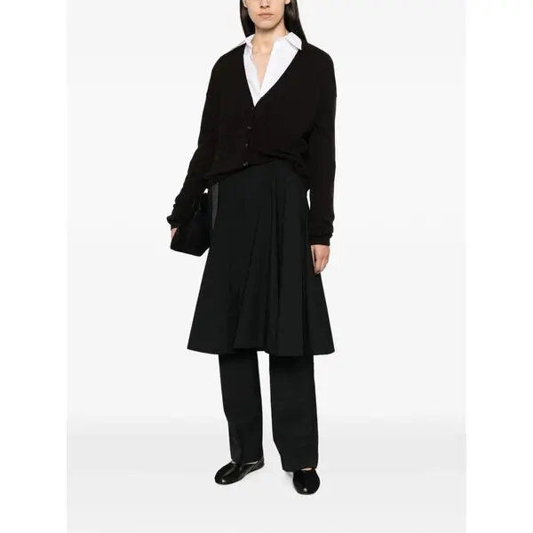 LISA YANG Cashmere V-neck Cardigan - Brown