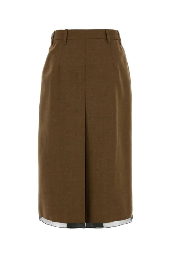 Prada Wool Skirt