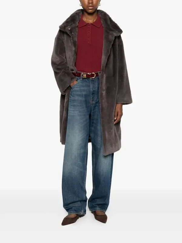 Herno High-neck Faux-fur Coat