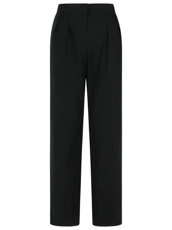 Max Mara Dede Carrot' Cotton Pants - Black
