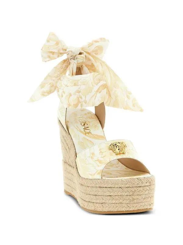 Versace Baroque Medusa Wedges
