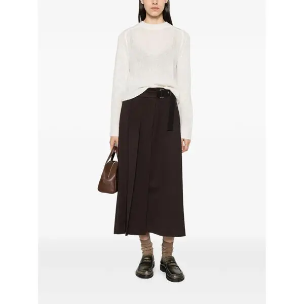 LISA YANG Silk Cashmere Knitwear Jumper - White