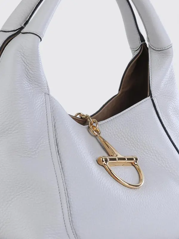 Gucci Softbit Grained Leather Bag - White