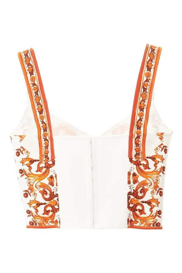 Dolce & Gabbana Corset Top - Multicolor