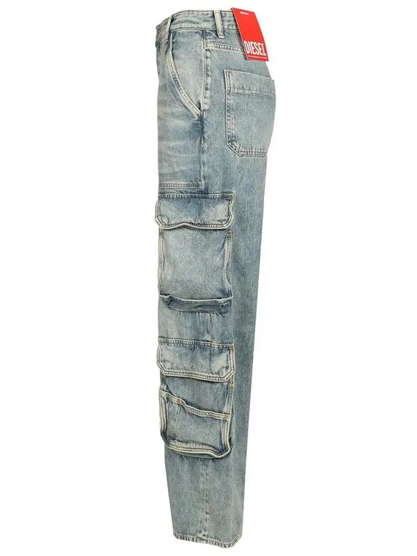 DIESEL® Relaxed Low Waist Jeans 1996 D-sire - Blue