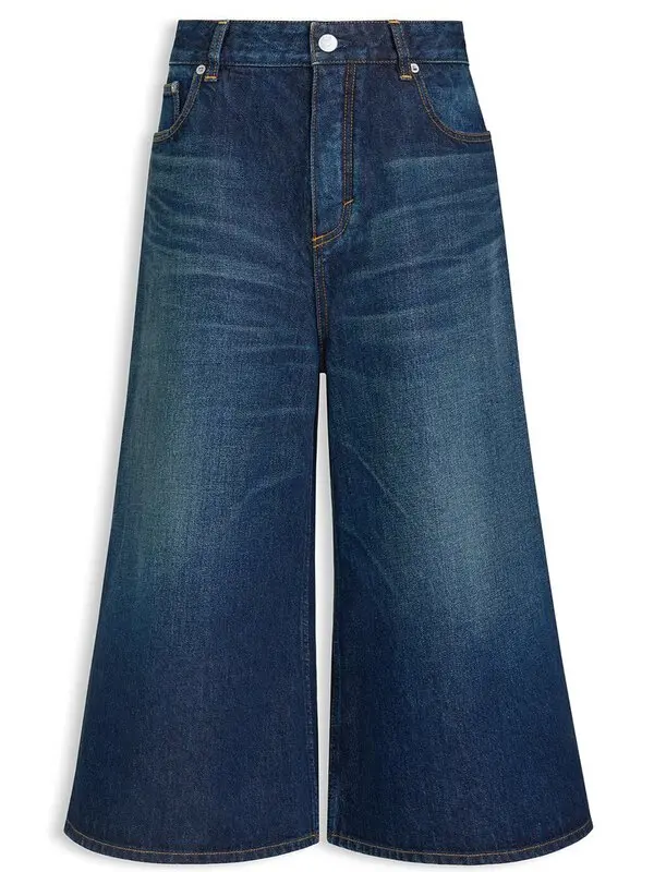 Alaïa Palazzo Shorts - Blue