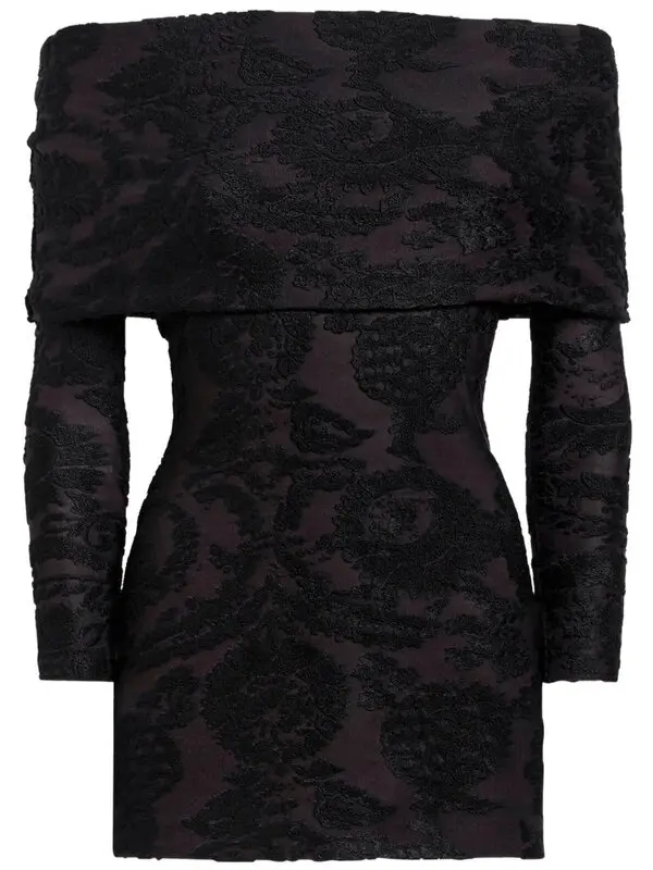 Etro Chenille Jacquard Paisley Sweater - Black