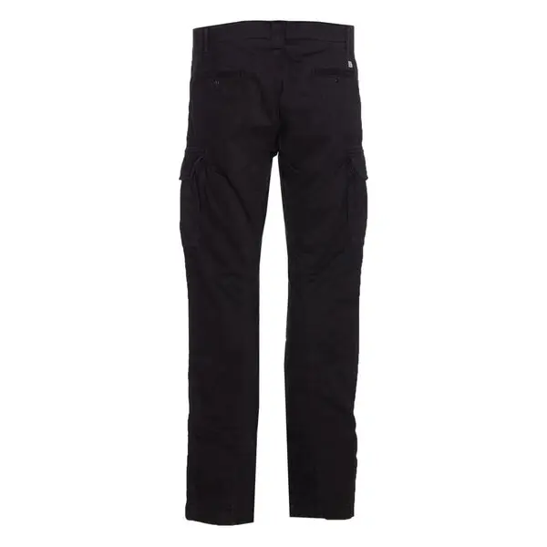 C.P. COMPANY Cotton Blend Trousers - Black