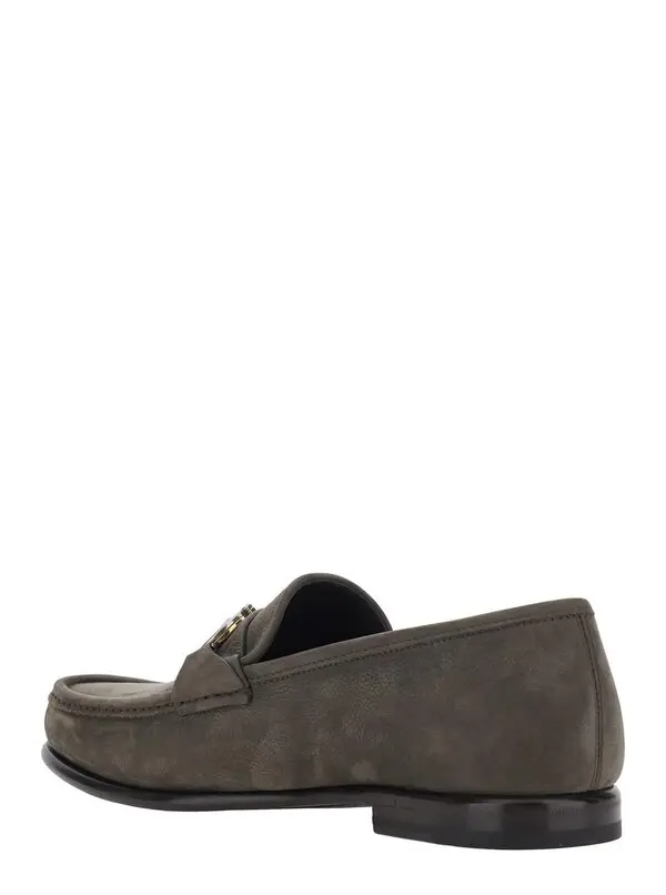 FERRAGAMO Loafers - Gray