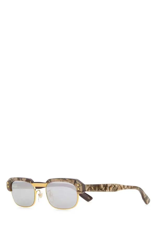 Gucci Printed Acetate And Metal Sunglasses - Multicolor
