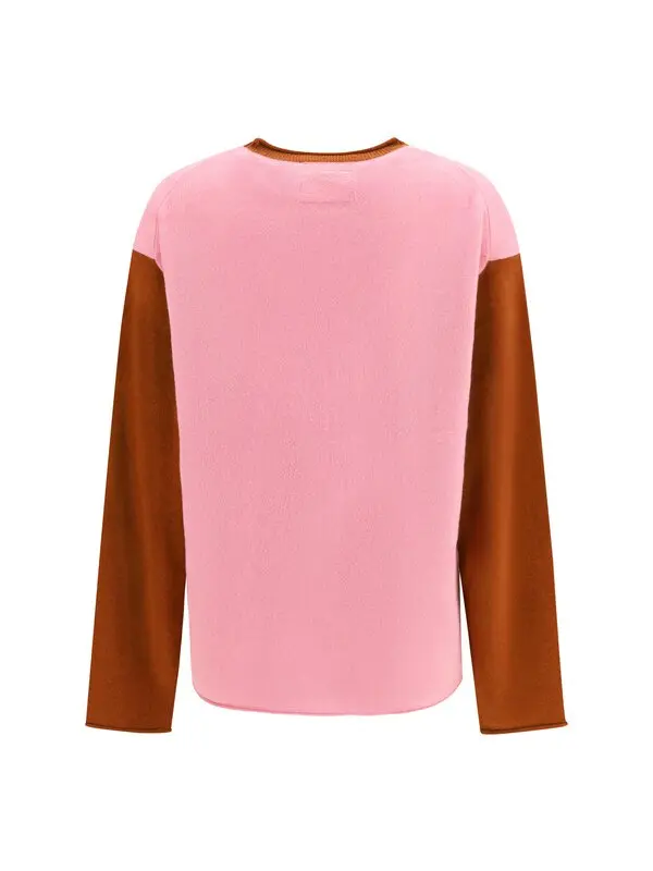 Guest In Residence Baseball Oversized Crew Sweater