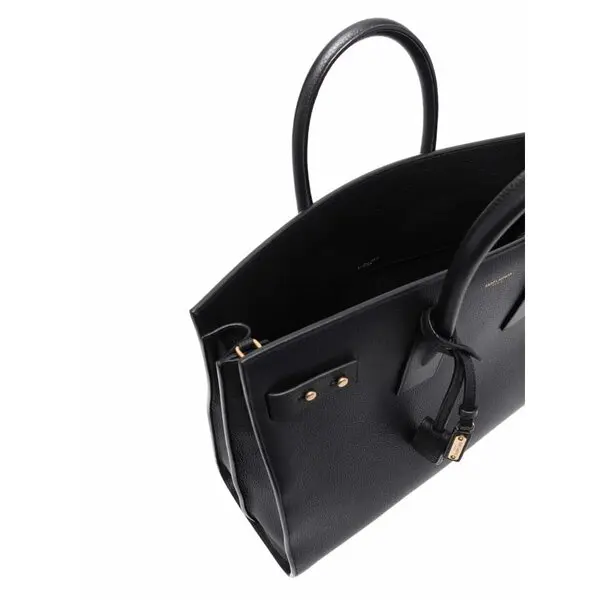 Saint Laurent Leather Tote Bag