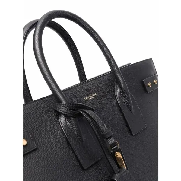 Saint Laurent Leather Tote Bag