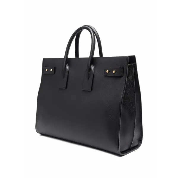 Saint Laurent Leather Tote Bag