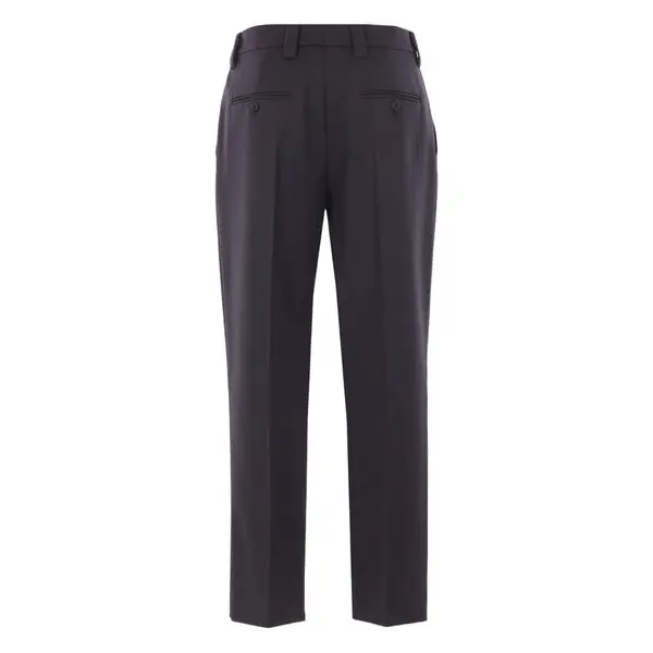 Prada Grey Trousers Tailored Trousers