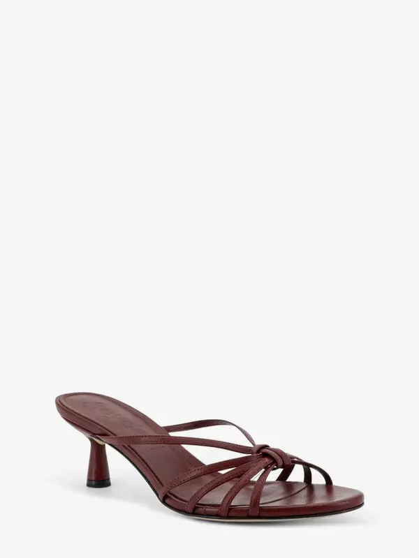 AeydĒ Abby Leather Sandals - Multicolor