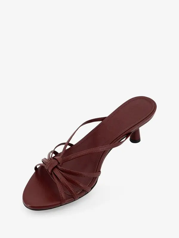 AeydĒ Abby Leather Sandals - Multicolor