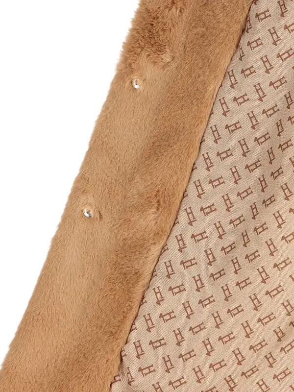 Herno High-neck Faux-fur Coat