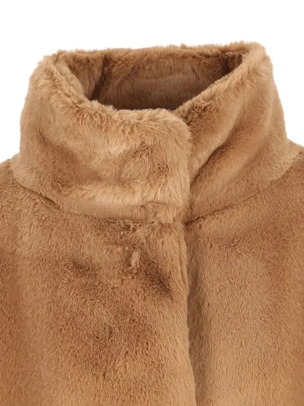 Herno High-neck Faux-fur Coat