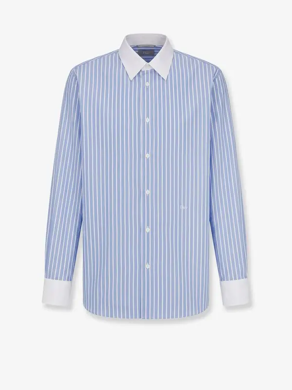 Dior Cotton Shirt With Embroidery