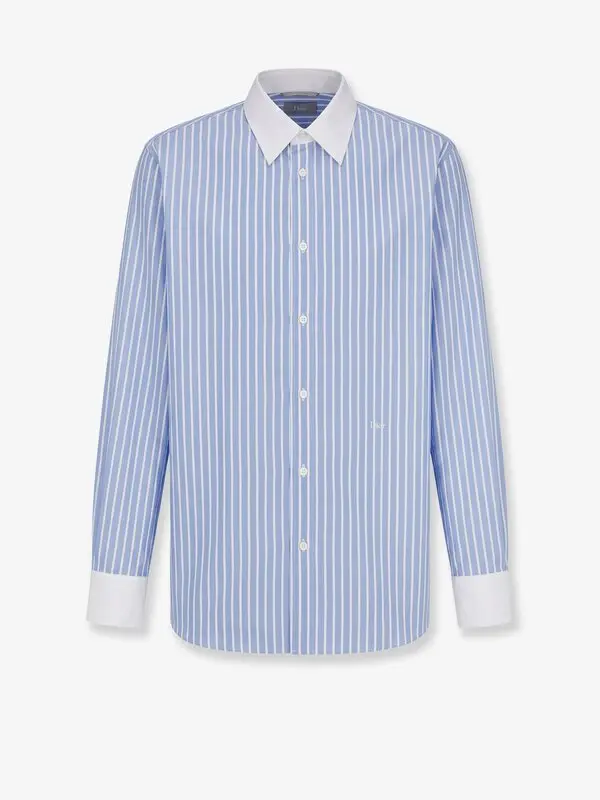 Dior Cotton Shirt With Embroidery