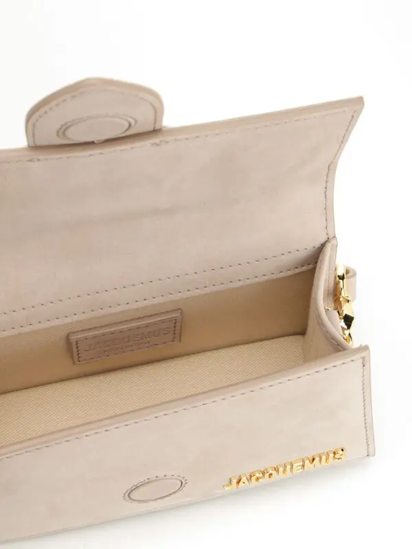 Jacquemus Le Bambino Suede Bag - Cream