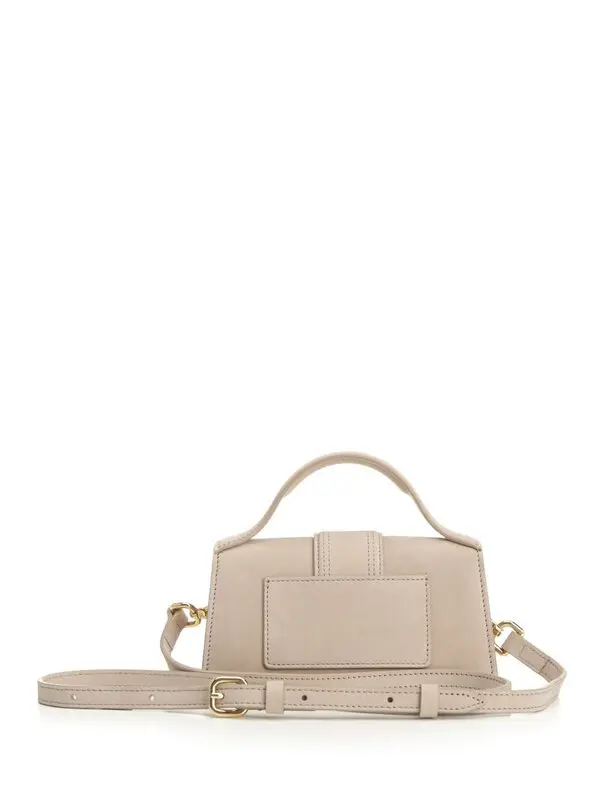 Jacquemus Le Bambino Suede Bag - Cream