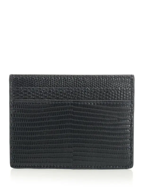 Saint Laurent Signature Card Holder - Black