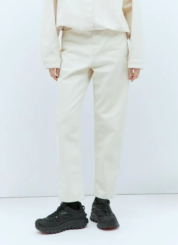 Moncler Brushed Twill Tapered Pants