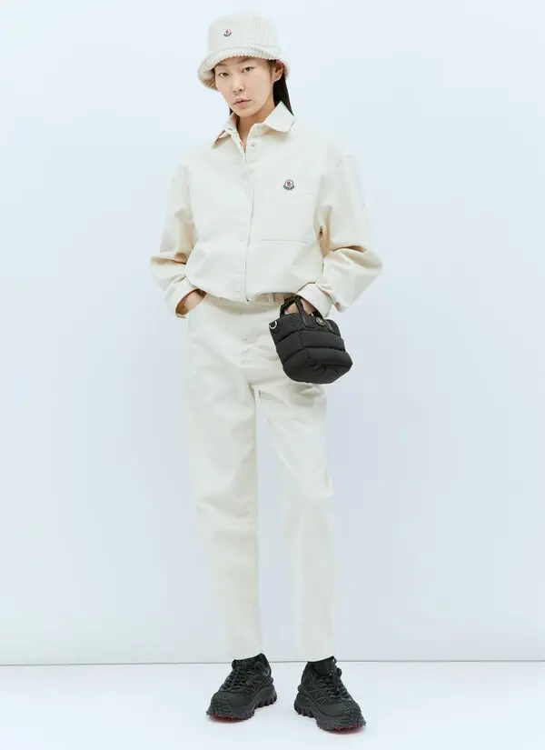 Moncler Brushed Twill Tapered Pants