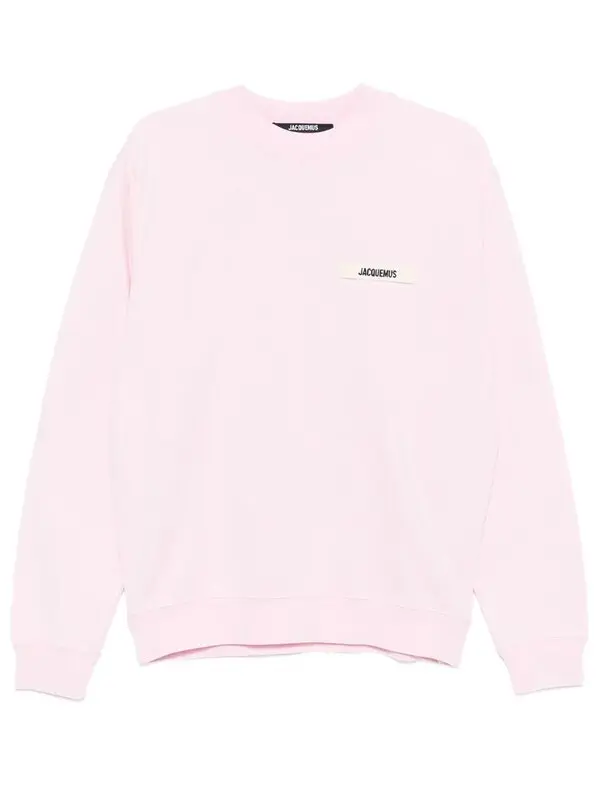 Jacquemus Le Sweatshirt Gros Grain In Cotton