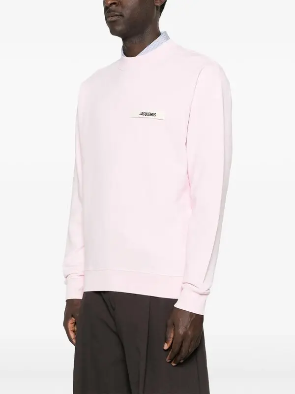 Jacquemus Le Sweatshirt Gros Grain In Cotton