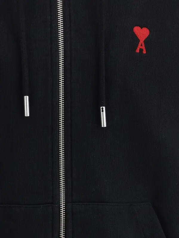 AMI Paris Logoed Hoodie