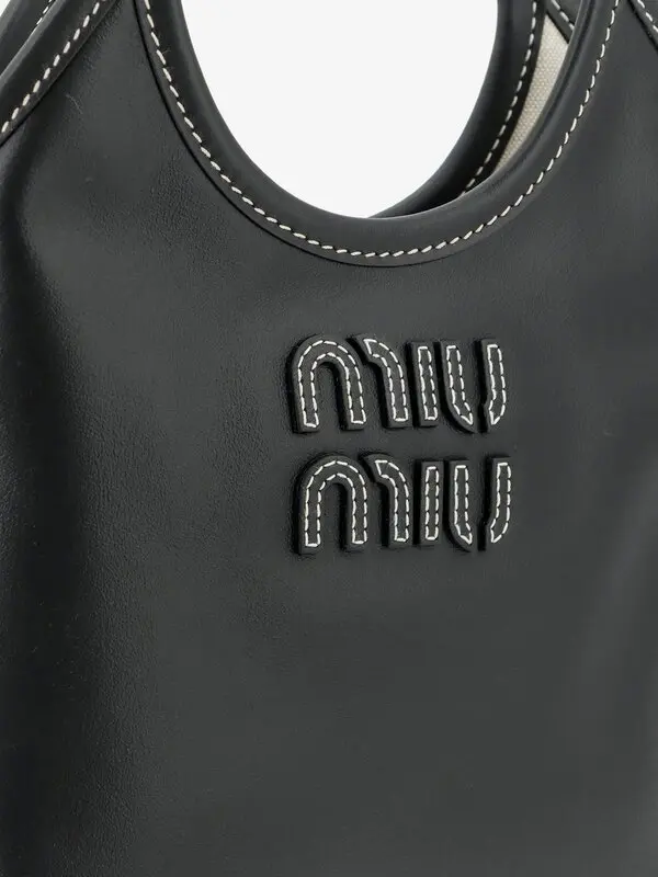 Miu Miu Ivy Leather Crossbody Bag