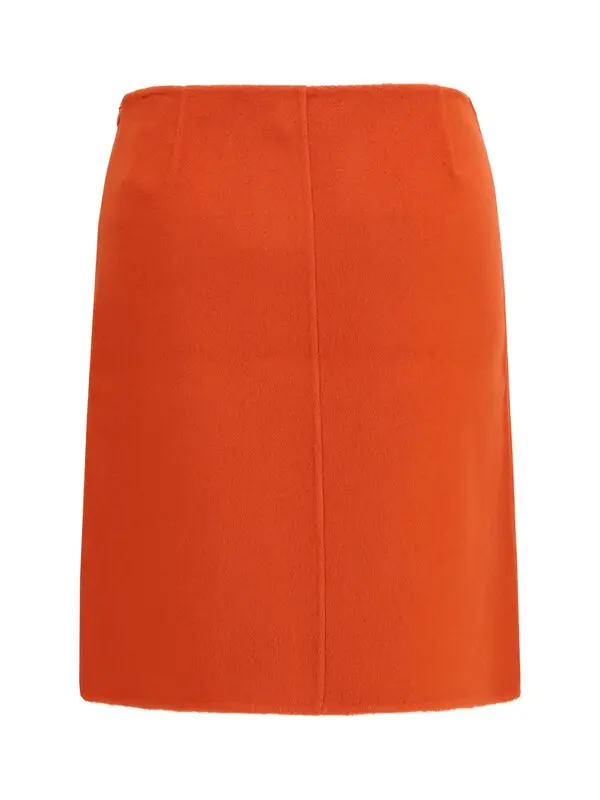 P.a.r.o.s.h Wool Mini Skirt - Red