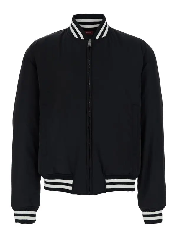 Gucci Reversible Tech Fabric Bomber Jacket - Multicolor