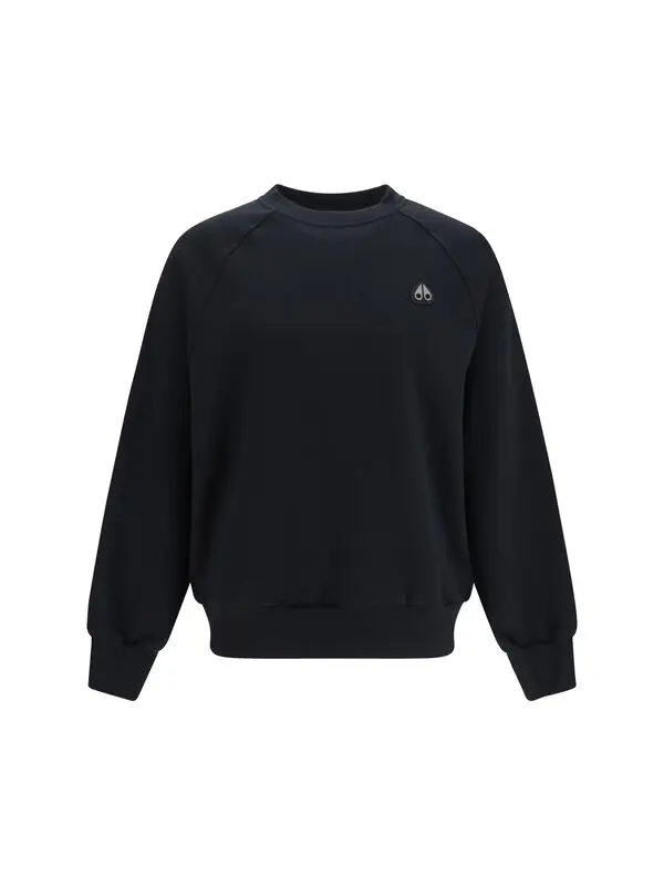 Moose Knuckles Yul Crewneck Sweatshirt - Black